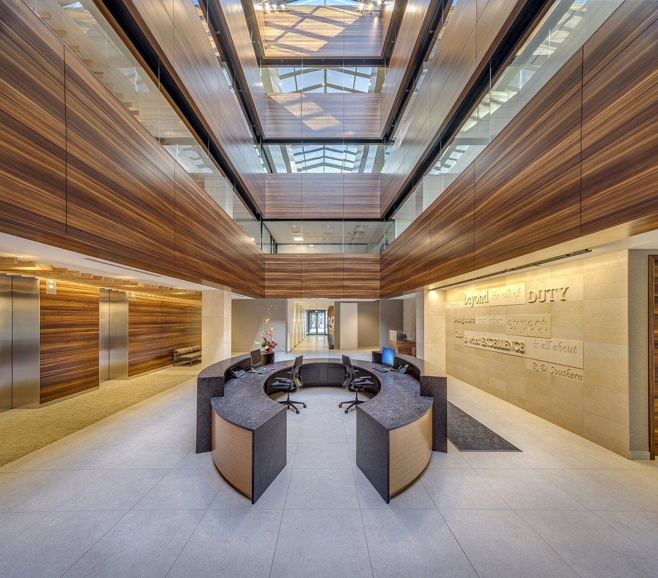 ATCO Commercial Centre - Corporate Campus Lighting Design - One Lux Studio