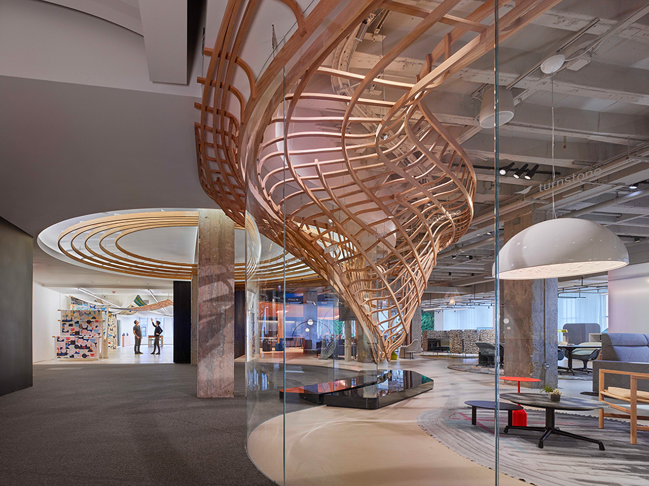Steelcase Showroom Wins BOY - One Lux Studio